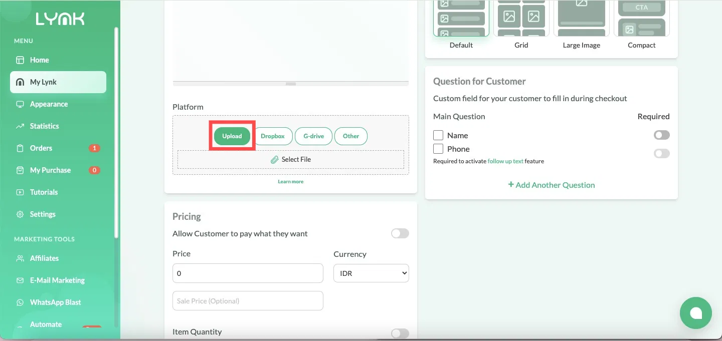 LYNK | Tutorial Menambahkan Watermark otomatis pada PDF